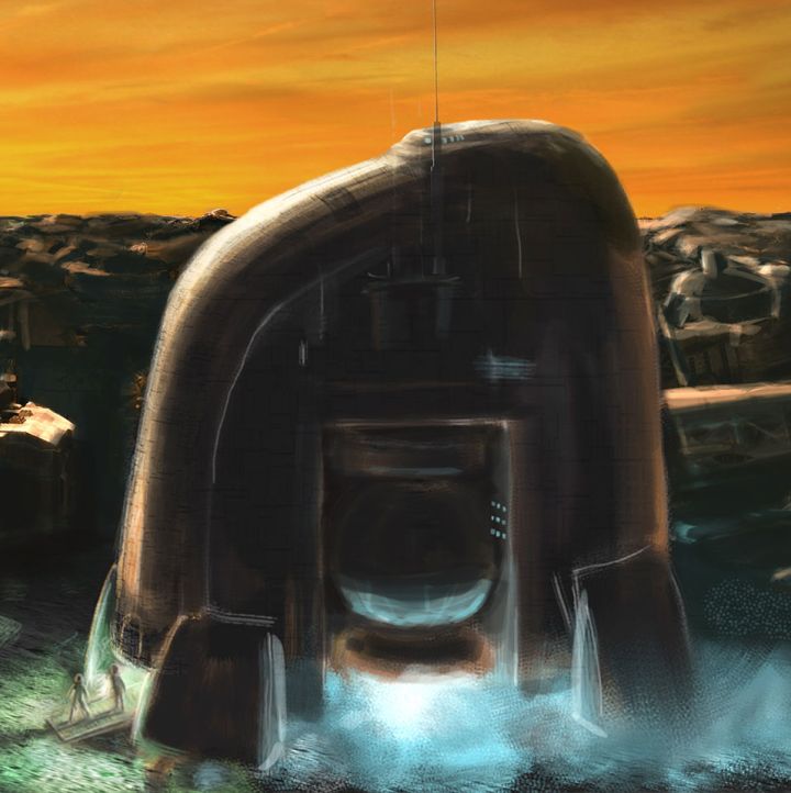 JUNKYARD update – Concept Painting – Lucas Green Portfolio