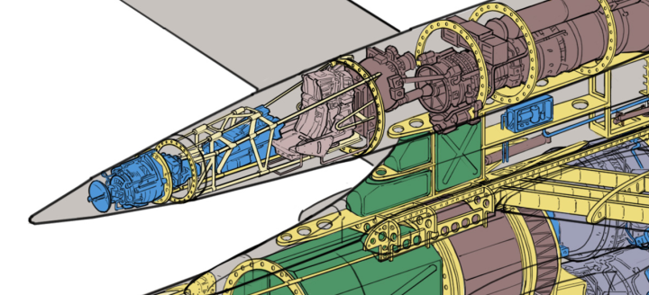 Rocketplane Cutaway – Lucas Green Portfolio
