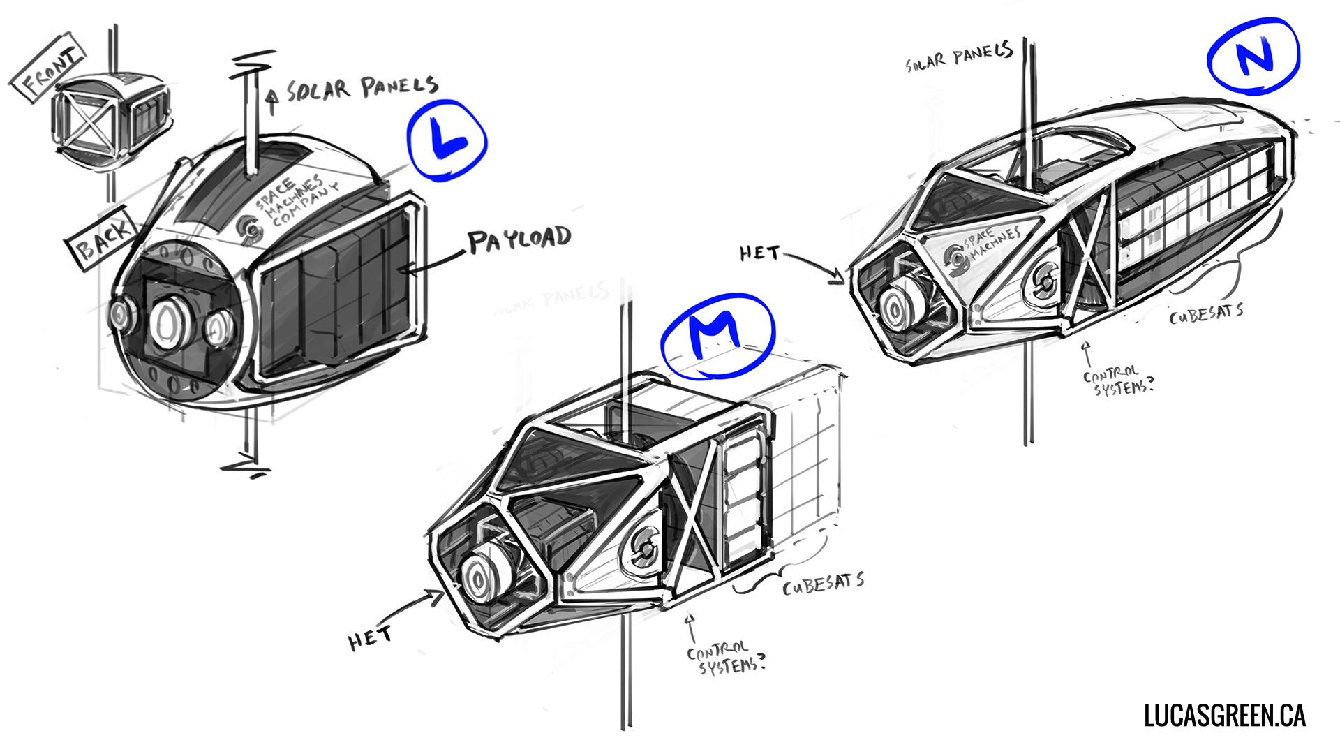 Space Tug Concepts – Lucas Green Portfolio