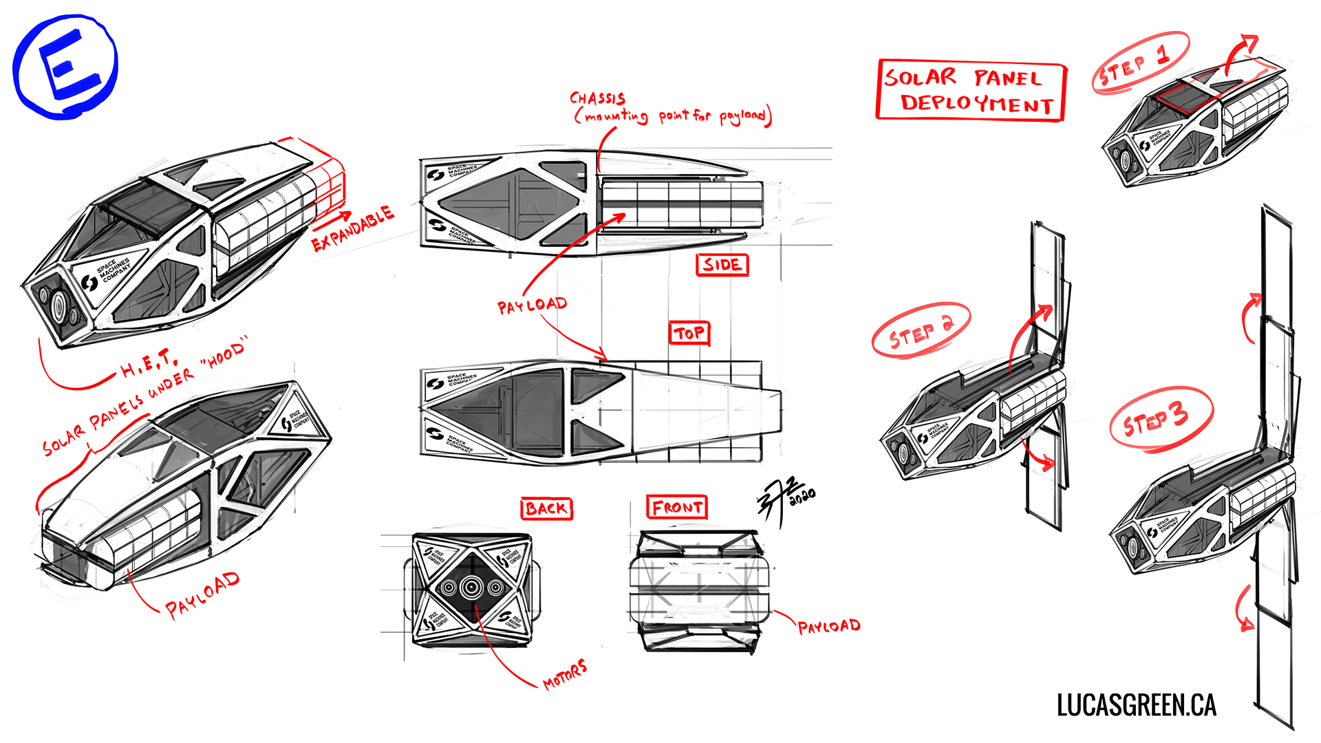 Space Tug Concepts – Lucas Green Portfolio